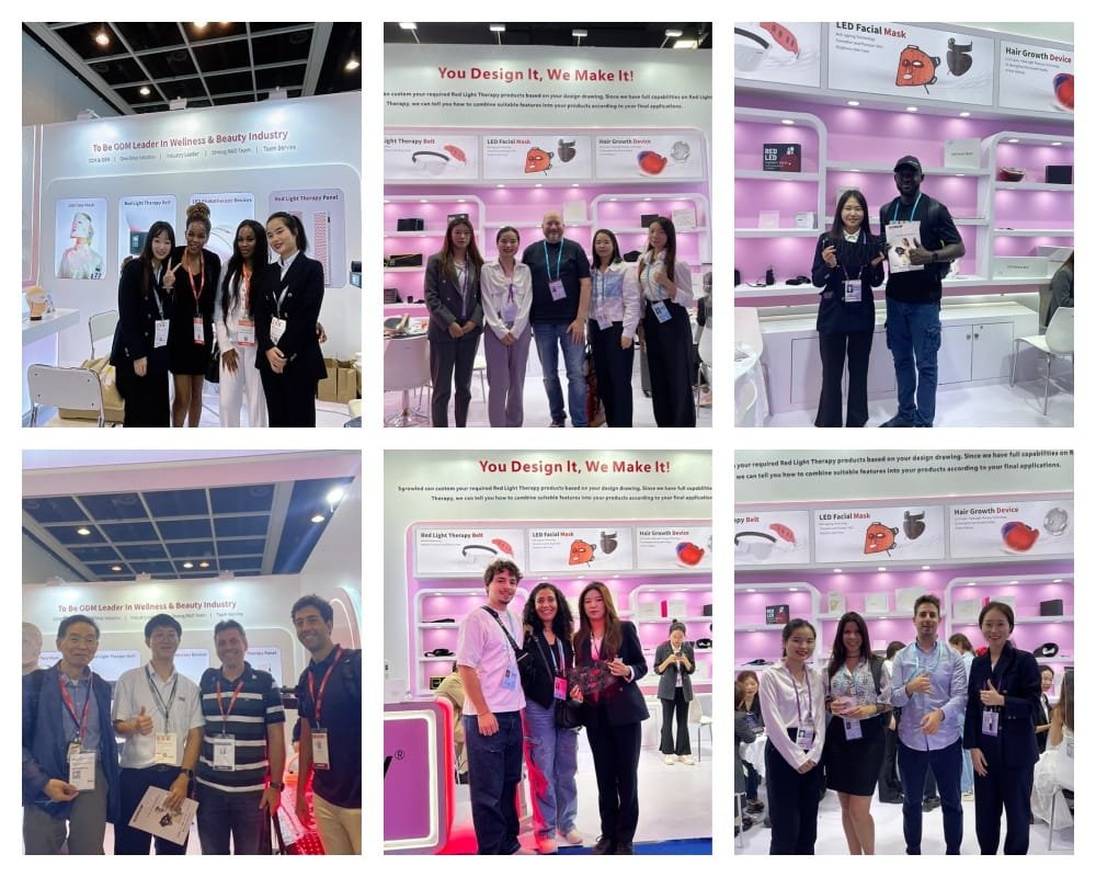 7-color light therapy red light therapy face mask OEM - Belleza de Wakelife